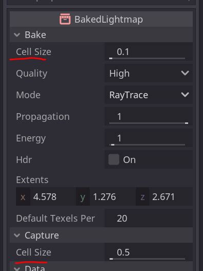 Baked Lightmap Documentation Refers To Settings Bake Subdic And Capture Subdiv · Issue 4455