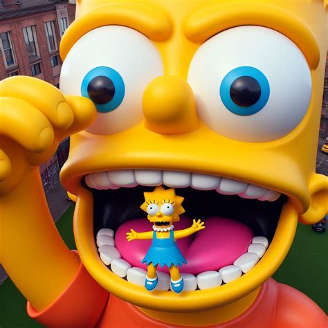 Bart And Lisa Simpson Ai Generated By Joshuaecw21985 On Deviantart