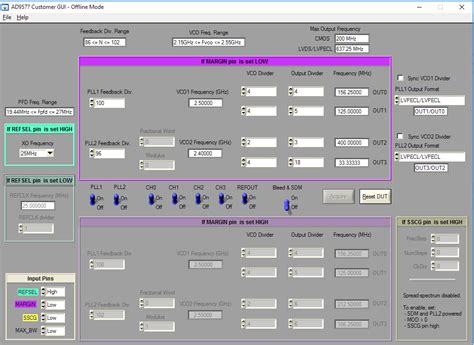 About Generating A MHz Clock Out On The AD Q A Clock And