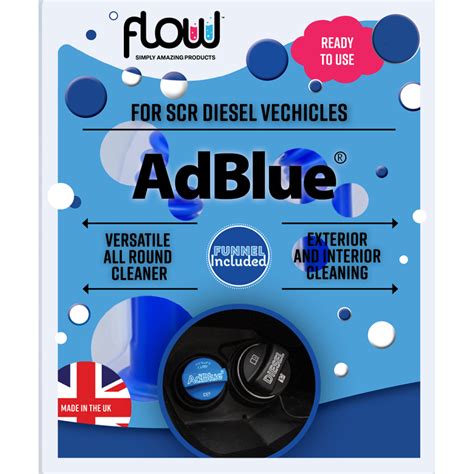 Flow Adblue10 Adblue Exhaust Fuel Treatment 10 Litre Additive
