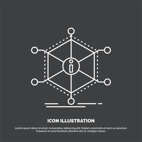 Data Help Info Information Resources Icon Line Vector Symbol For Ui And Ux Website Or