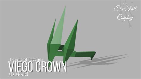 Viego Crown League Of Legends 3d Model 3d Printable Cgtrader