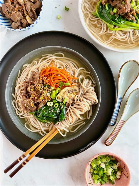Bulgogi Soba Noodle Soup ⋆ Seasoned By Jin