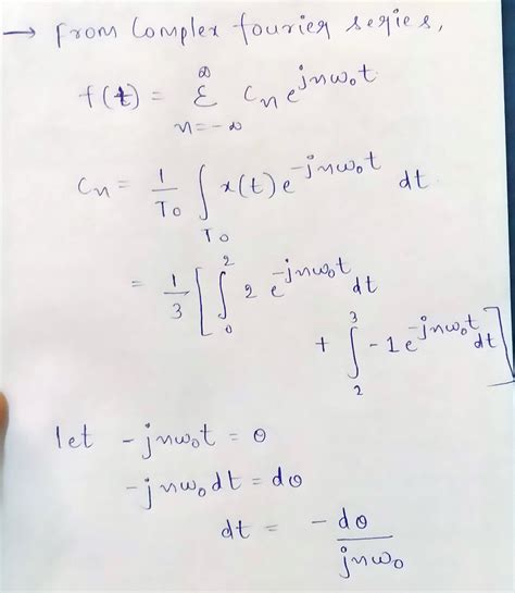 [solved] 2 58 Find Expressions For The Complex Fourier Series Coefficients Course Hero