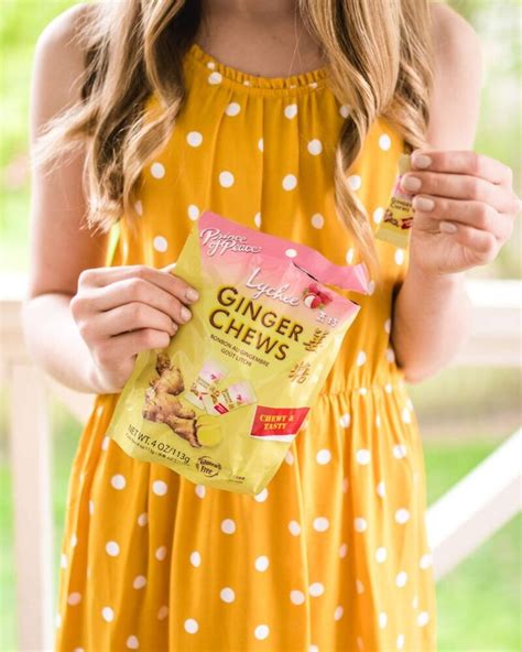 Prince Of Peace Chewable Candy Lychee Ginger 12 Pk 4 Oz In 2025 Ginger Chews Candied Ginger