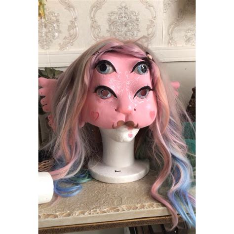Máscara E Orelhas Inspirados Em Melanie Martinez Shopee Brasil