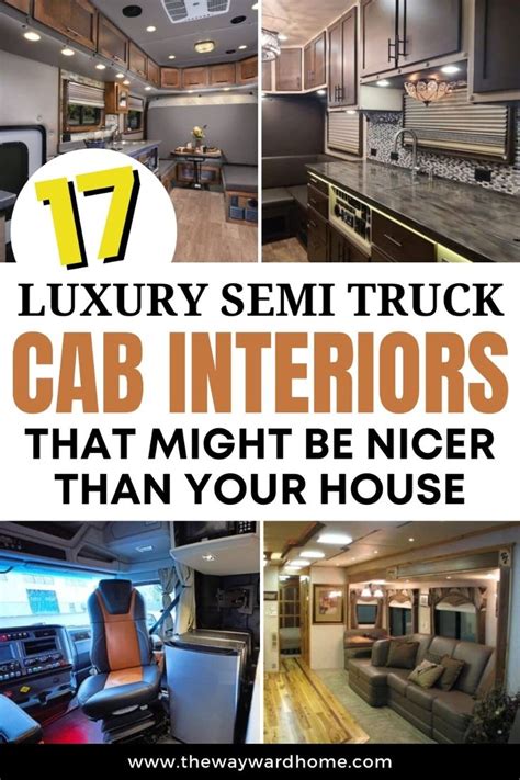 17 Luxury Semi Truck Cab Interiors That Might Be Nicer Than Your House