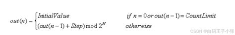 Xilinx Blockset Counter计数器模块使用及参数配置 Csdn博客