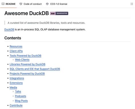 Duckdb On Linkedin There Are Now A Lot Of Handy Tools And Cool