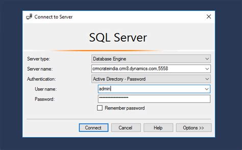 Access The Dynamics 365 Data In Sql Database Crm Crate