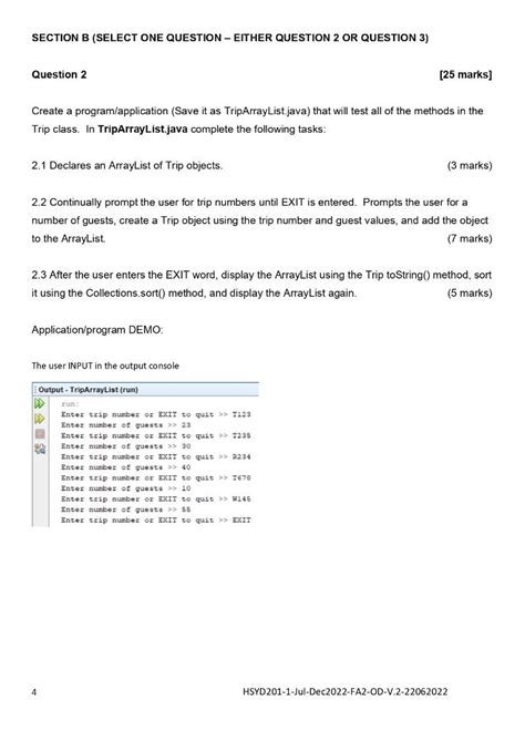 Section B Select One Question Either Question 2 Or