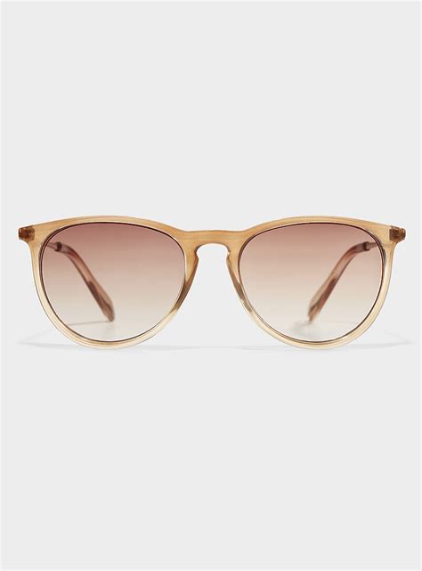 Ronda Polarized Rounded Sunglasses Simons Simons