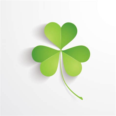 Trevo de três folhas Vetor no Vecteezy