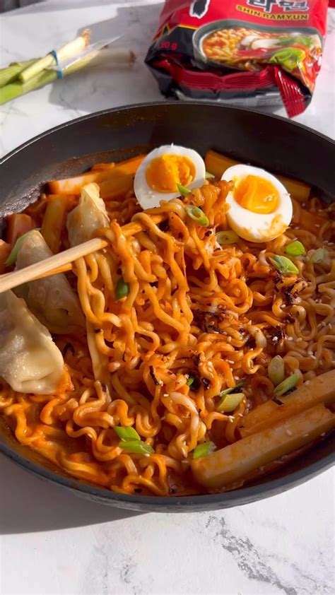 Spicy Buldak Noodles Easy Recipe