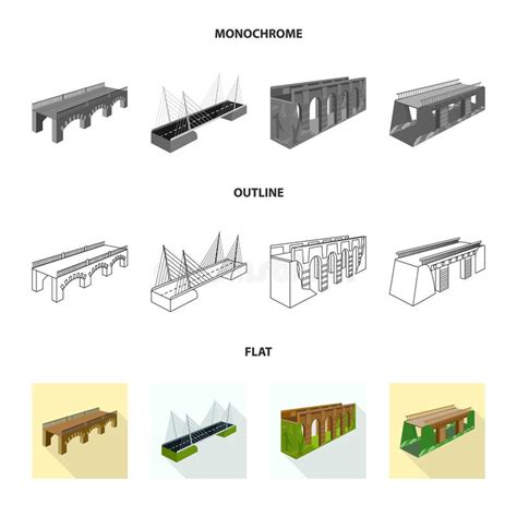 Vector Design Of Connection And Design Sign Set Of Connection And Side Stock Symbol For Web