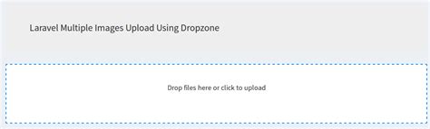 Implement Dropzone In Laravel Tech Prastish
