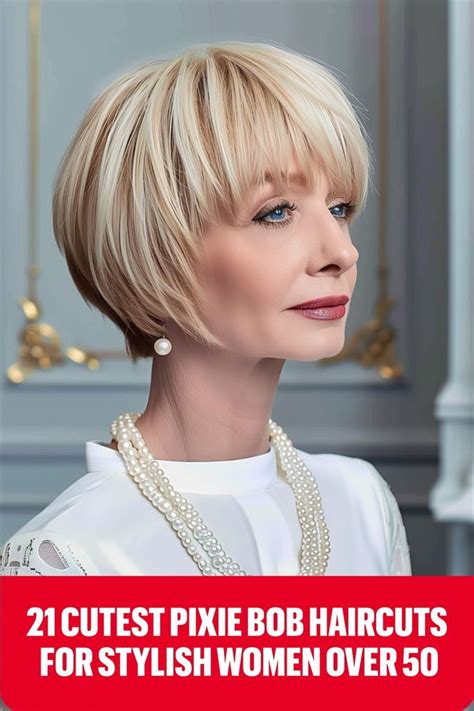 21 Cutest Pixie Bob Haircuts For Stylish Women Over 50 Chic Short