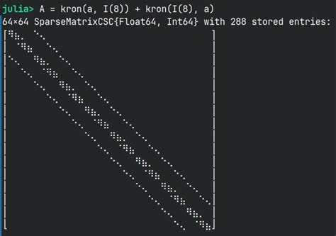Help On How To Describe A Matrix Used For 2d Finite Differences Using Blockbandedmatrices Jl