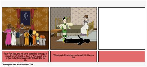 Peter Pan Storyboard Free Transparent Png Download Pngkey