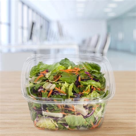 Dart Container 64 Oz Flat Tamper Evident Container Ch64def