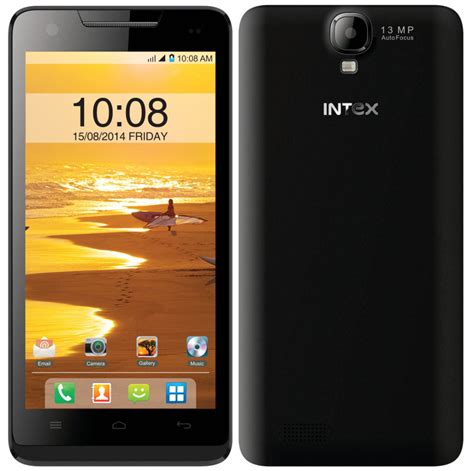 Intex Aqua Amaze With 5 Inch Hd Display Octa Core Processor 13mp