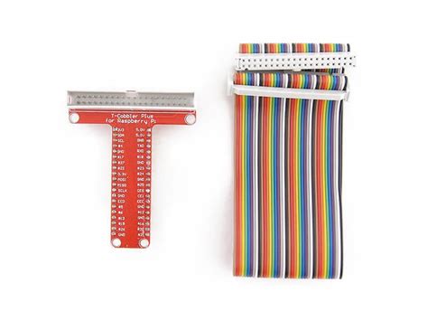 raspberry pi t cobbler plus gpio breakout board with cable syntronix
