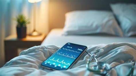 sleep monitoring premium ai generated image