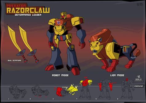 Tfa Razorclaw Predacons By Grinwise On Deviantart Transformers Art
