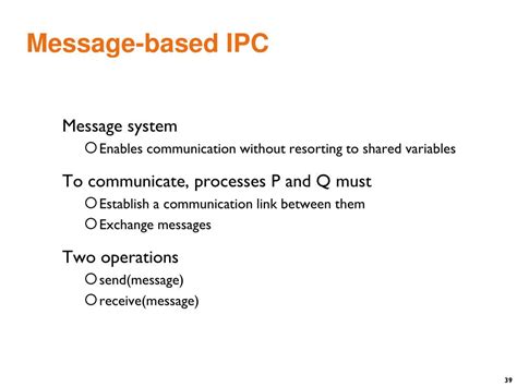 Ppt Interprocess Communication Powerpoint Presentation Free Download