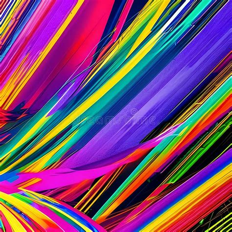 An Explosion Of Vibrant Colors With Sharp Lines And Geometric Shapes Creating A Dynamic And