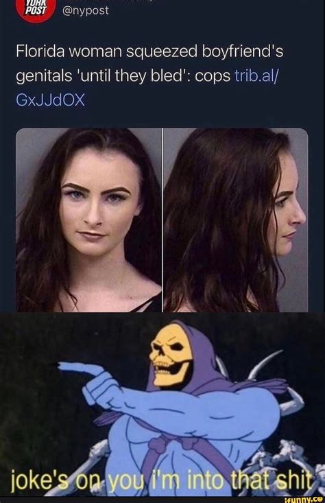 POS Nypost Florida Woman Squeezed Babefriend S Genitals Until They Bled Cops Trib Al GxJJdOX