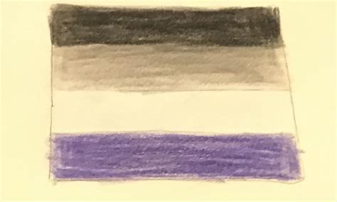 Happy International Asexual Day Heres My Drawing Of The Flag Rasexual
