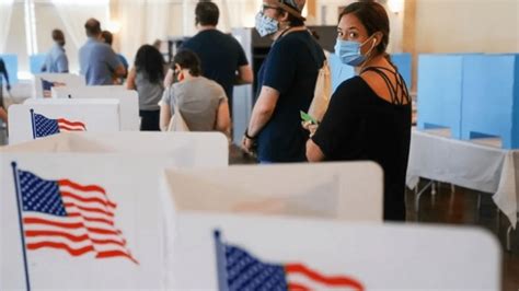 Elecciones En Estados Unidos Una Embarazada Fue A Votar Cuando