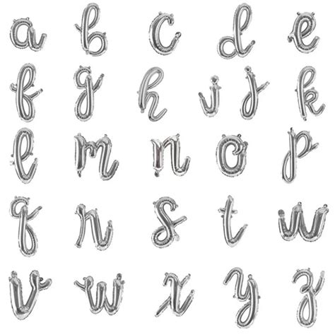 Printable Cursive Bubble Letters Alphabet Freebie Finding 49 Off