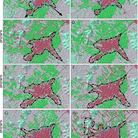 Classified Images Using Random Forest Method Show Urban Sprawl In The Download Scientific
