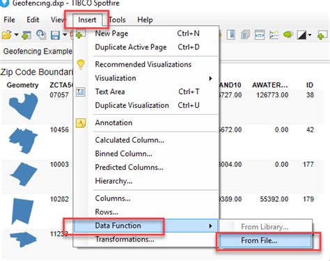 Use Geofencing To Select All Points Within Polygons Spotfire