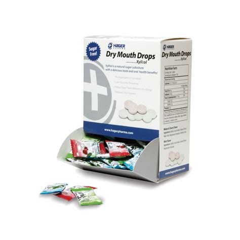 Dry Mouth Drops Assorted 156pk 34016