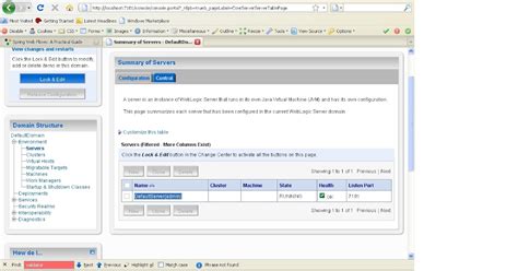 Jmx Console Jconsole Usage In Weblogic 10gr3 My Tech World