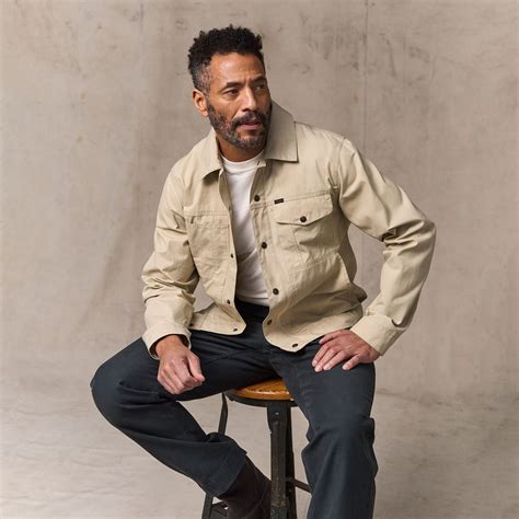 Dry Wax Short Cruiser Jacket By Filson Quail Tan Beige