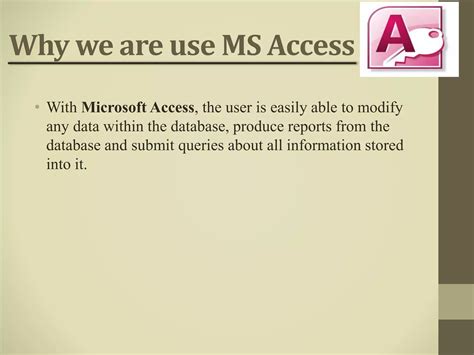 Ms Access Ppt 2017 By Gopal Saha Pptx