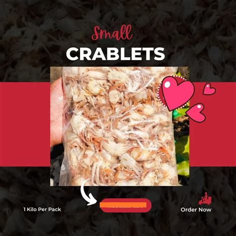 Crablets Food And Drinks Fresh Produce On Carousell