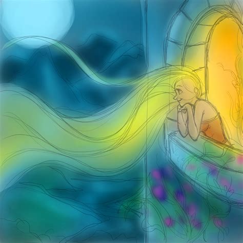 Rapunzel On Behance