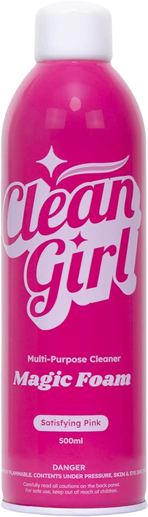 Clean Girl Magic Foam Multi Purpose Cleaner Spray Pink