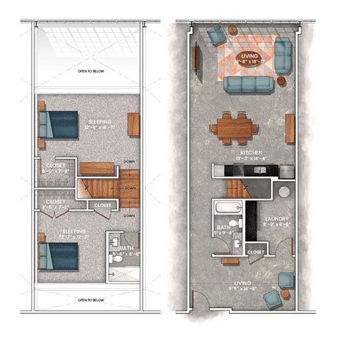 1 Bedroom 1 Bathroom Loft Kent Lofts
