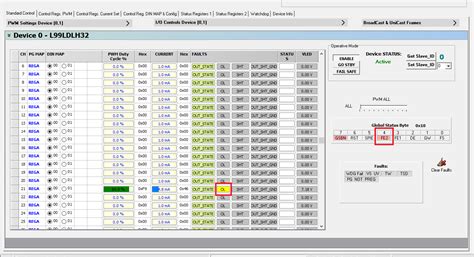 Disabling Open Load Detection In L99ldlh32 Driver Stmicroelectronics