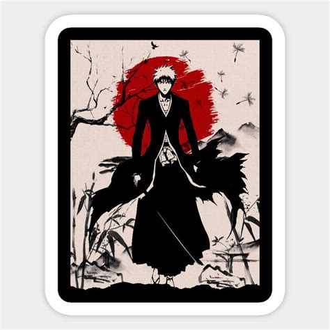 Kurosaki Ichigo By Peeublstore Anime Drawings Cute Stickers Sticker Design
