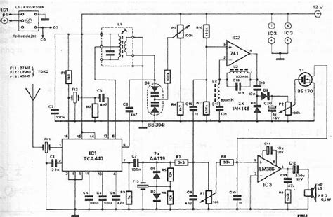 Fm Cb Radio Receiver Circuit Design Using Tca440 Under Repository Circuits 41411 Next Gr