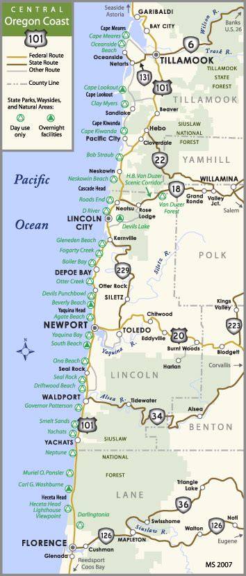 Us 101 Oregon Aaroads