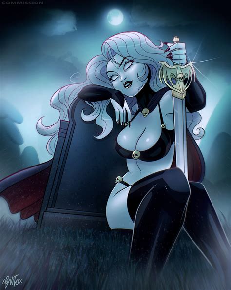 Lady Death Fanart Commission Xconito By Xconitox On Deviantart