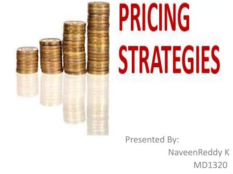Pricing Strategies Ppt